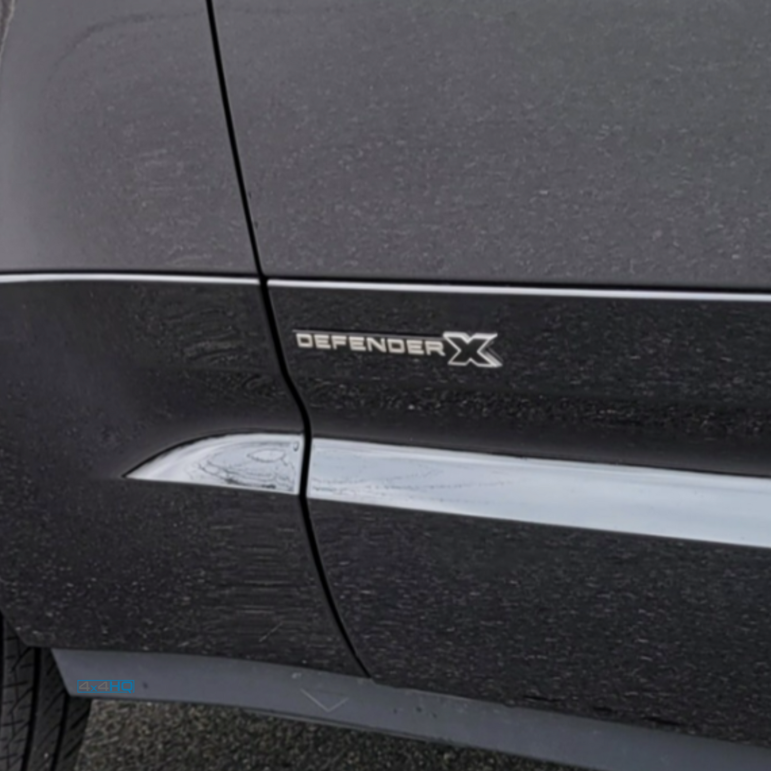Genuine Defender X Dynamic Badge - 2020-On (L663) — 4x4HQ