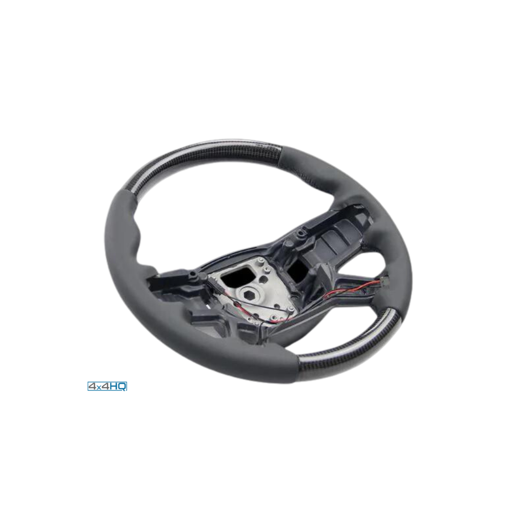 Defender L663 Heated Steering Wheel - Nappa & Carbon - 2020-on — 4x4HQ