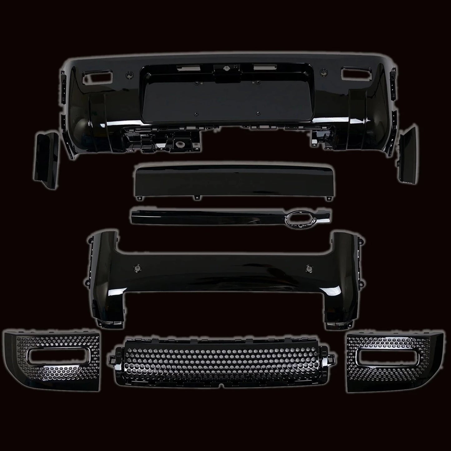New Defender - Full Exterior Black Pack Bundle - (2020-On) – 4x4HQ