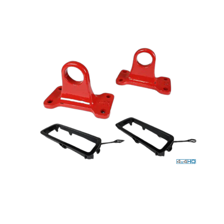 Defender Towing Loops Rear Recovery Hooks - Pair (L663) — 4x4HQ