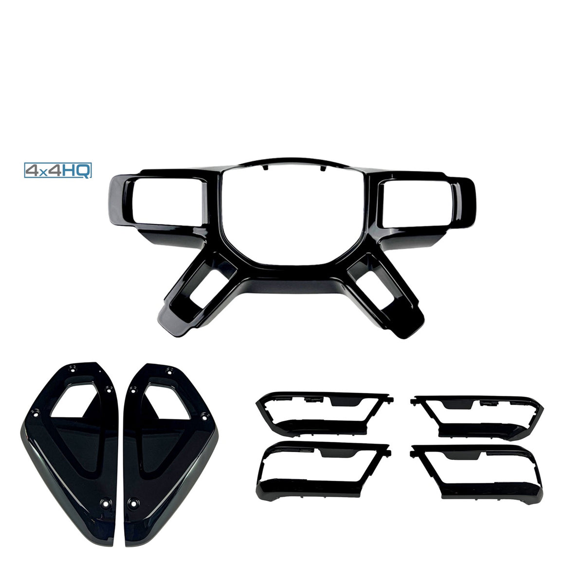 Defender 110 Replacement Interior Trim Kit - Gloss Black(Defender) — 4x4HQ